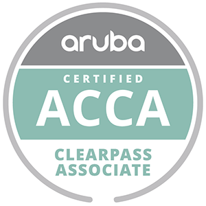 ACCA Aruba Certified ClearPass Associate SpectroTech