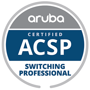 ACSP Aruba Certified Switching Professional SpectroTech